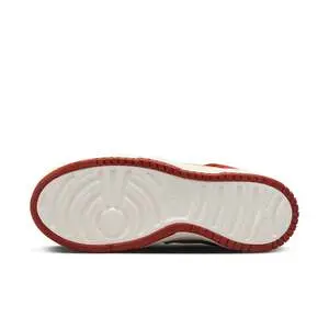 Nike Dunk High Up Sneakers - Red/brown