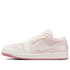 JORDAN 1 Low Se Sneakers - Sail/pink