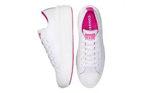 CONVERSE Chuck Taylor All Star Move Low Top Sneakers - White/pink