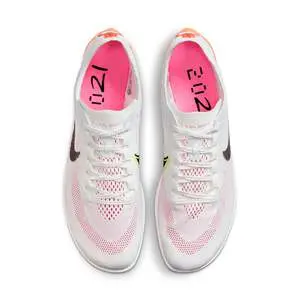 Nike Zoomx Dragonfly "rawdacious" Athletic Spikes - White/grey/orange