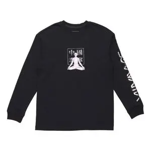 LI-NING X Hajime Sorayama Graphic Long Sleeve T-shirt - Black