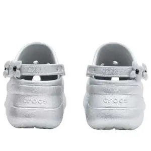 CROCS X Smfk Bae Clog - Silver Glitter