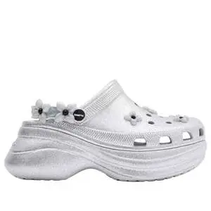 CROCS X Smfk Bae Clog - Silver Glitter