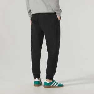 Adidas Essentials Fleece 3-stripes Tapered Cuff Pants Asia Sizing