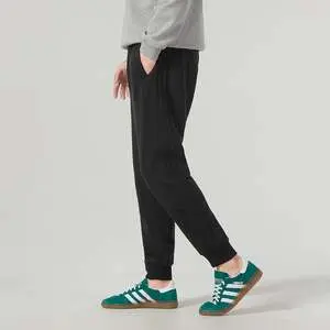 Adidas Essentials Fleece 3-stripes Tapered Cuff Pants Asia Sizing
