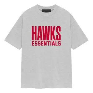 Fear Of God X Nba Hawks T-shirt - Light Heather Grey