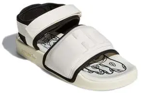 Adidas X Pharrell Adilette 2.0 Crossover Sandals - White/black