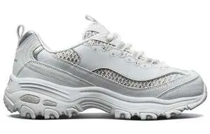 Sketchers D'lites 1.0 Sneaker Gs - White