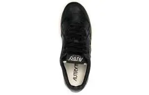 AUTRY Medalist Low Goat Skin Sneakers - Black