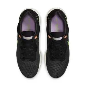 Nike React Miler 3 Low Top Sneakers - Black/green