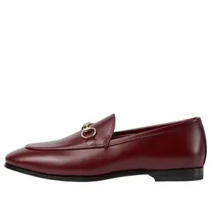 Gucci Gucci Jordaan Loafers Rosso Ancora