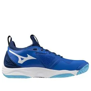 Mizuno Wave Momentum 3 Athletic Sneakers - Blue/white