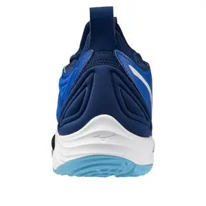 Mizuno Wave Momentum 3 Athletic Sneakers - Blue/white
