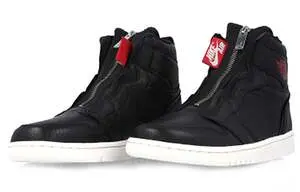JORDAN Air 1 Retro High Zip 'gym Red Phantom - Black