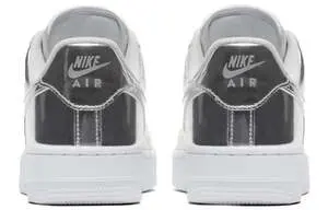 Nike Force 1 Sp Liquid Metal Chrome Sneakers