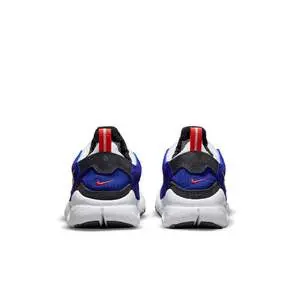 Nike Free Run Trail "concord Taxi" Sneakers - Blue/red/black