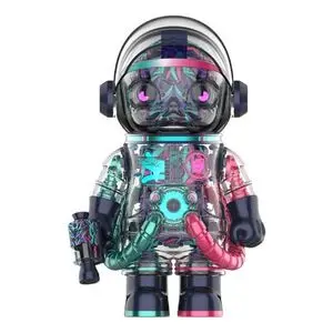 POP MART X Clot Mega Space Molly Magenta Alinegra 400 - Grey/mint/pink