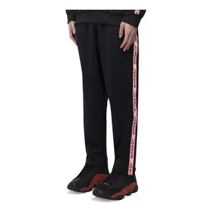 JORDAN X Clot Crossover Tricot Pant Straight Sports Pants Asia Edition Red - Black