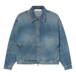 Fear Of God Fear Of God Essentials Denim Trucker Jacket Classic Blue