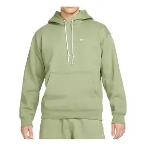 Nike Solo Swoosh Fleece Hoodie - Green