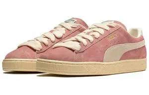 PUMA Suede X Rhuigi 'b-boy' Low Top Sneakers - Pink/beige