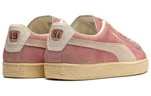 PUMA Suede X Rhuigi 'b-boy' Low Top Sneakers - Pink/beige