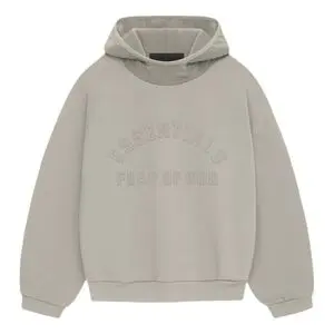 Fear Of God Fear Of God Essentials SS24 Nylon Fleece Hoodie Seal/seal