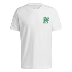 Adidas Lil Stripe Boba Graphic Tee - White