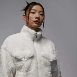 JORDAN Air Fuzzy High Pile Fleece Jacket