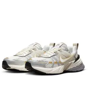 Nike V2k Run Sneakers - White/khaki/metallic Silver