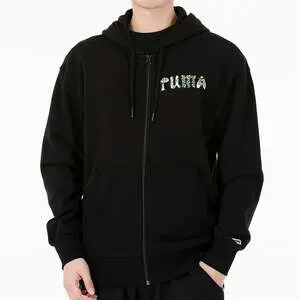PUMA Downtown Graphic Zip-up Hoodie