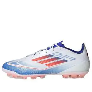Adidas F50 Elite Ag Football Boots - White/blue/orange