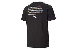 PUMA Celebration Graphic Alphabet Printing Short Sleeve