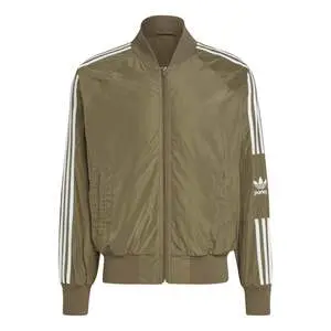 Adidas Adicolor Parley Track Jacket - Olive Strata/white