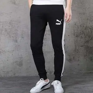 PUMA Iconic T7 Track Pants 'black White