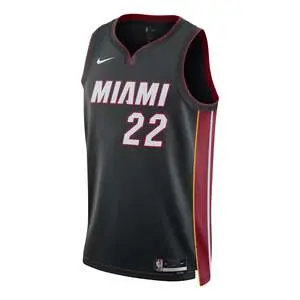 Nike Dri-fit Nba Miami Heat Jimmy Butler Icon Edition 2022/23 Swingman Jersey - None