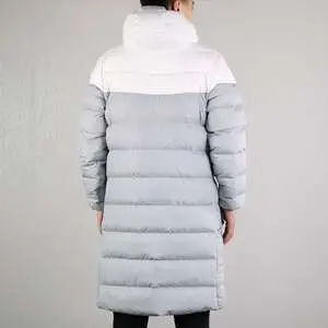 Nike Windrunner Down Fill Long Hoodie Down Jacket For Gray
