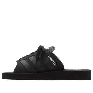 Adidas Gazelle Beach Slides - Black