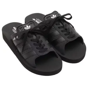 Adidas Gazelle Beach Slides - Black
