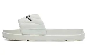 FILA Drifter Quilted Slides - White