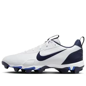 Nike Force Trout Keystone Athletic Cleats - White/hyper Royal/midnight Navy