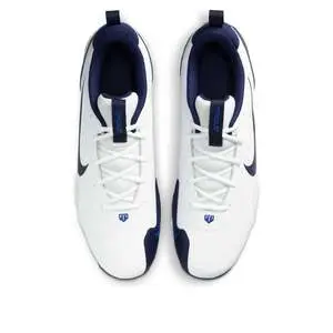 Nike Force Trout Keystone Athletic Cleats - White/hyper Royal/midnight Navy