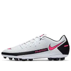 Nike Phantom Gt Academy Ag Football Boots - White/black/pink