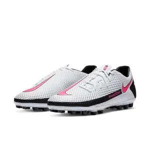 Nike Phantom Gt Academy Ag Football Boots - White/black/pink