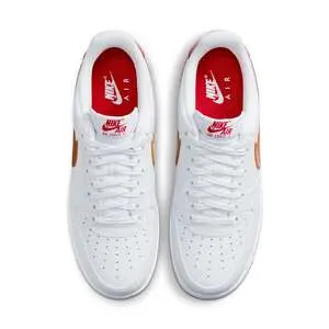 Nike Force 1 Low "jumbo Orange Swoosh" Sneakers