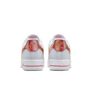 Nike Force 1 Low "jumbo Orange Swoosh" Sneakers