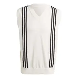 Adidas Knitted Vest - White/black