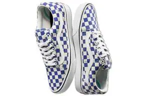 VANS Old Skool Comfycush Checkerboard Sneaker - Blue/white