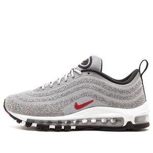 Nike Swarovski X Air Max 97 Lx 'silver Bullet' Sneakers - Metallic Silver/varsity Red