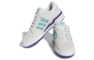 Adidas Originals Forum 84 Low Adv Sneakers - White/blue